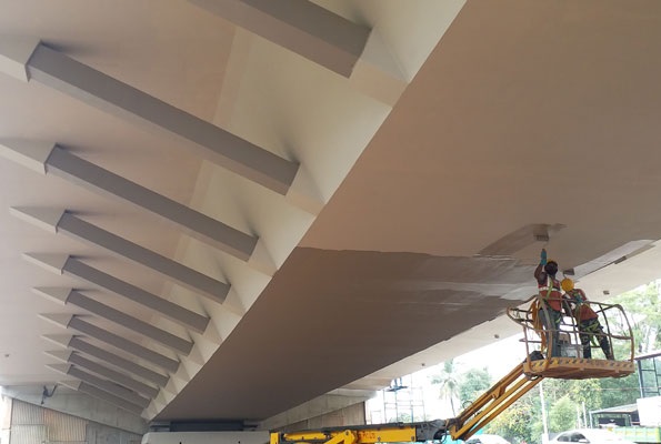 Anti Carbonation Coatings from MC- Bauchemie India used in Atal Setu ...